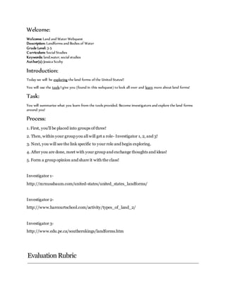 Webquest 2 | DOCX