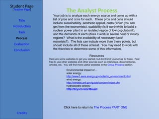 Renewable Energy Webquest | PPT