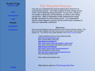 Renewable Energy WebQuest | PPT