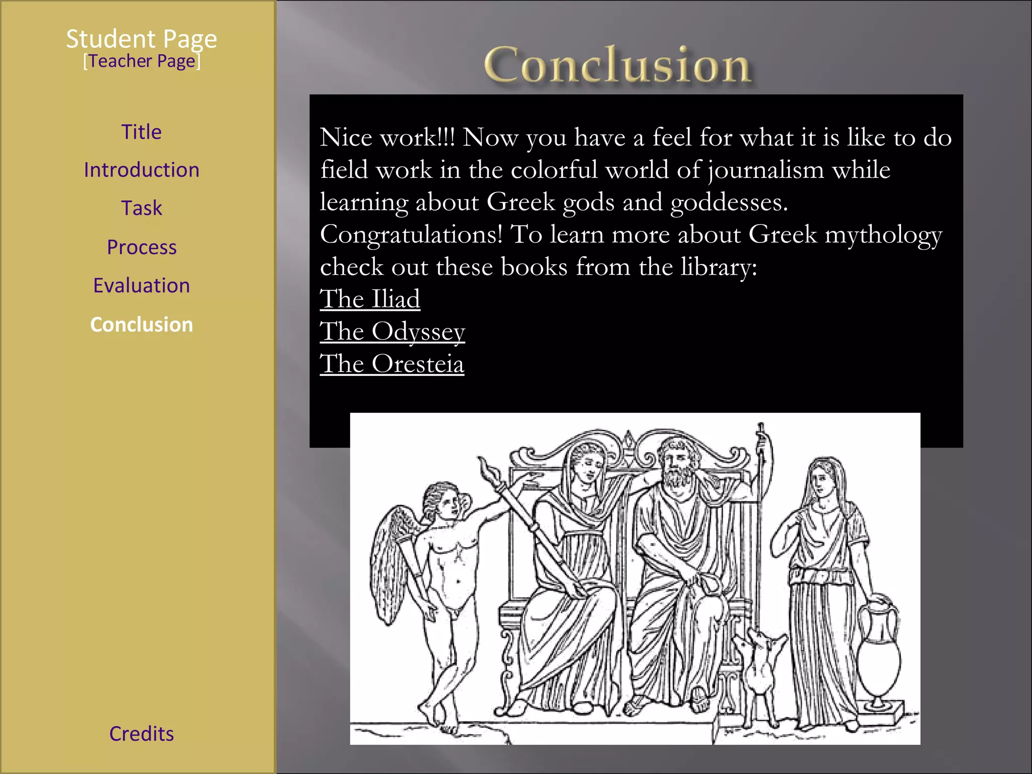 Greek Mythology Webquest | PPT