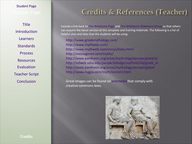 Greek Mythology Webquest | PPT