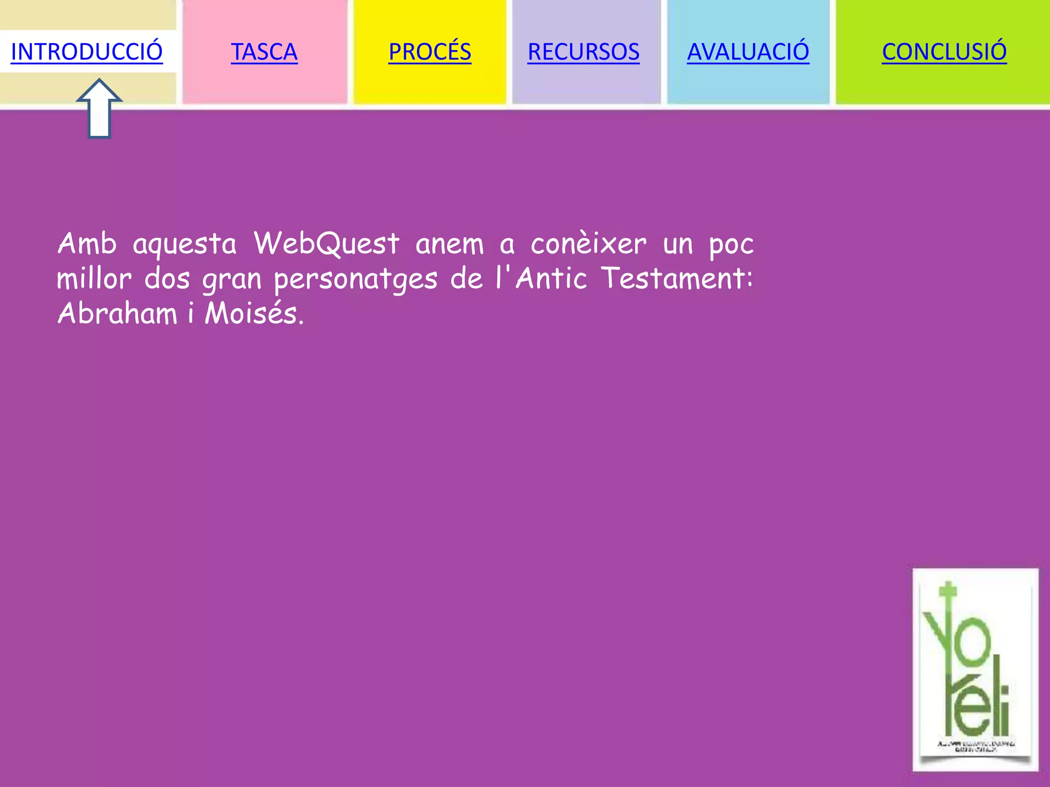 Webquest abraham i moises | PPT