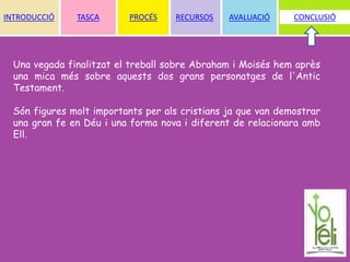 Webquest abraham i moises | PPT