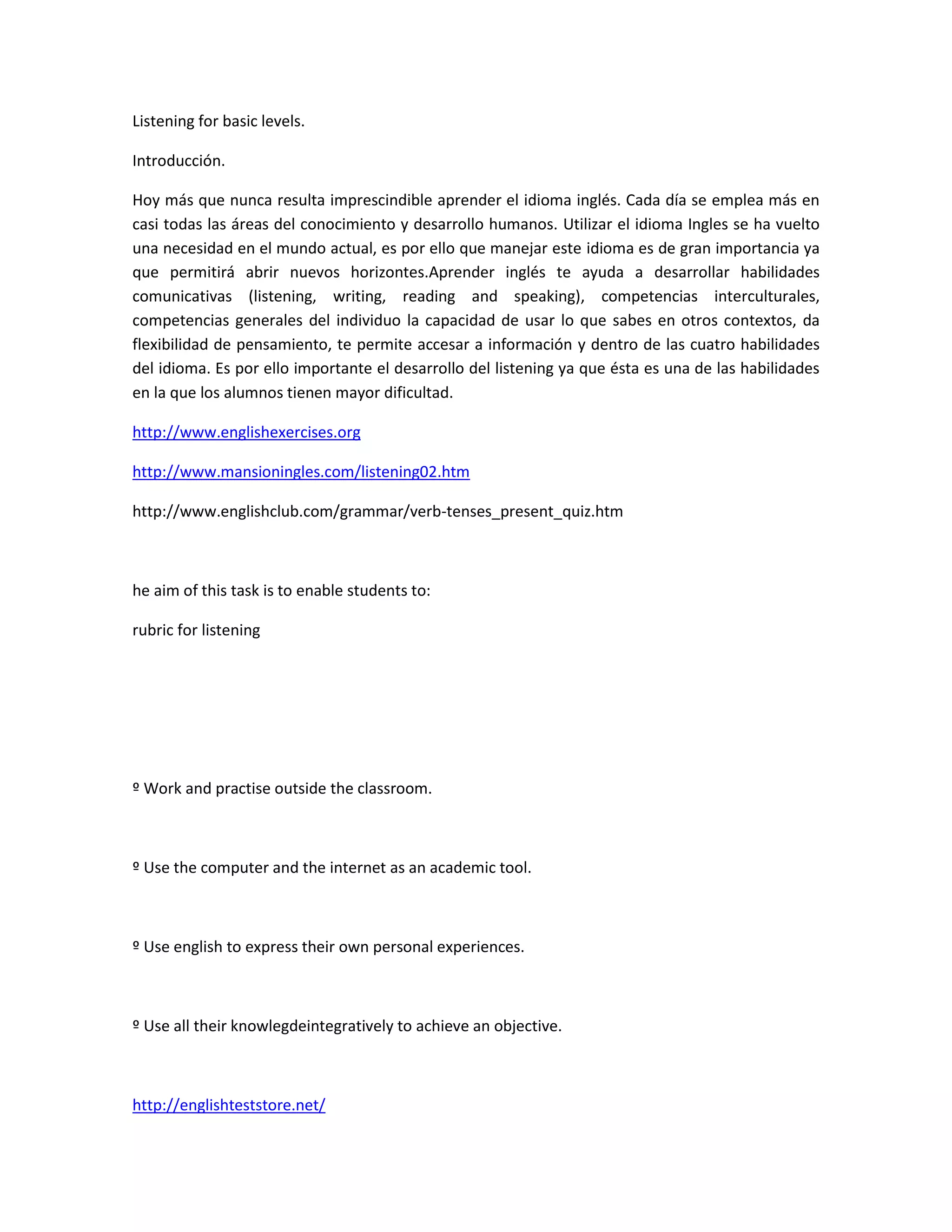 Webquest activities | DOCX