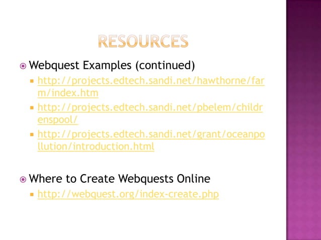 Webquest Introduction | PPT