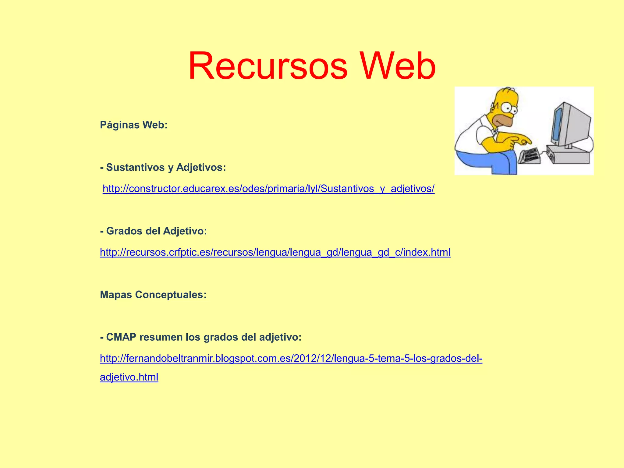 Webquest adjetivo | PPTX