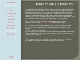 Webquest Bill Of Rights | PPT