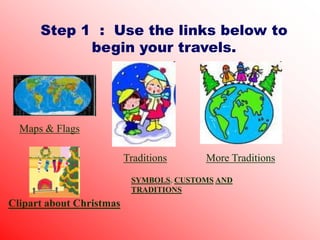 Webquest christmas around the world | PPSX