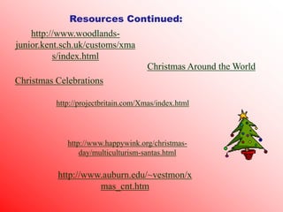 Webquest christmas around the world | PPSX
