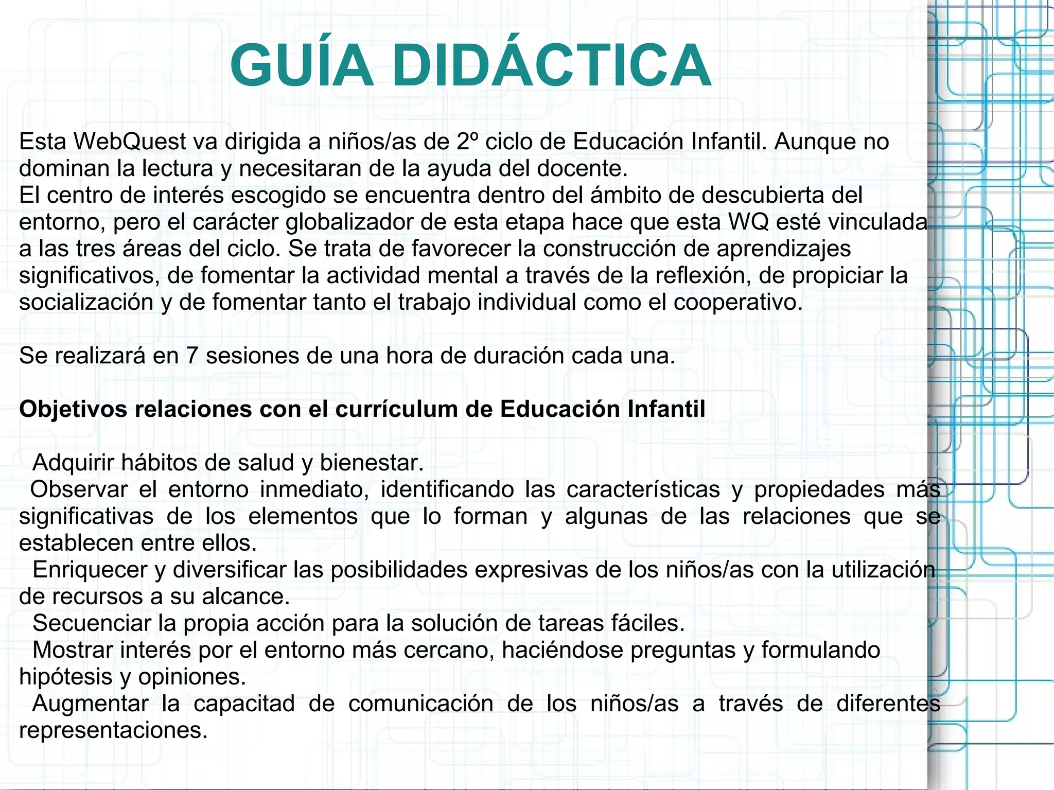 Webquest conozcamos nuestra casa | ODP