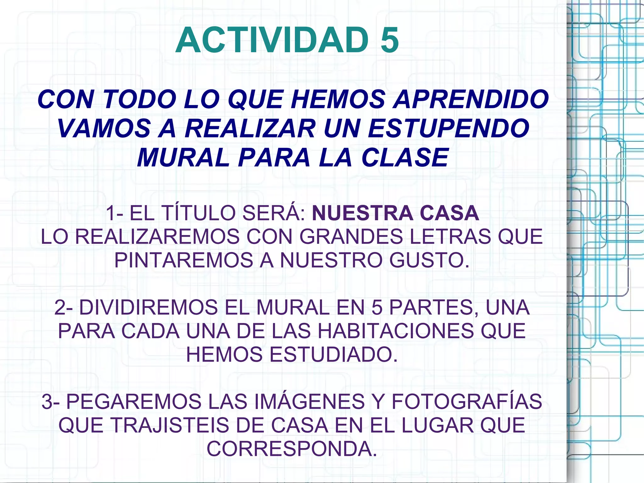 Webquest conozcamos nuestra casa | ODP