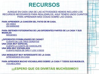 Webquest conozcamos nuestra casa | ODP