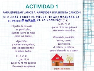 Webquest conozcamos nuestra casa | ODP
