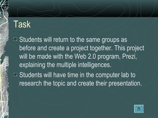 Webquest Multiple Intelligences | PPT