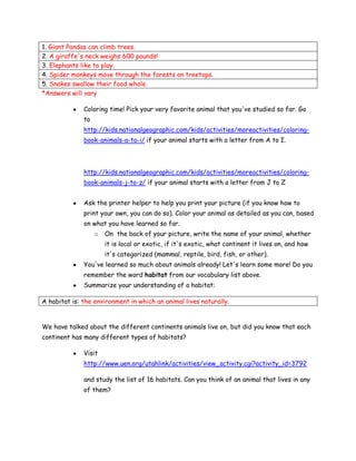Webquest final answer guide | DOCX