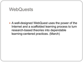 Webquestforclass | PPT