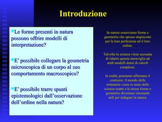Webquest forma e geometrie in natura | PPT