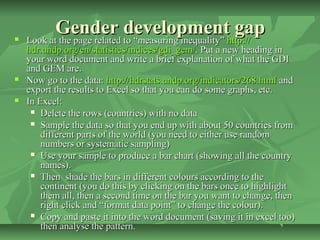 Webquest Development Gap | PPT