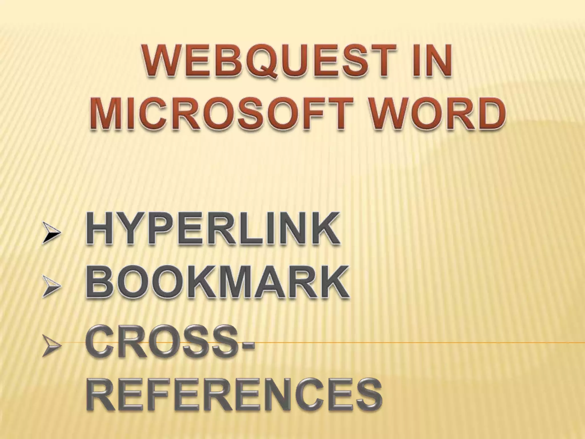 Webquest in microsoft word | PPTX | Desktop Publishing | Computer Software and Applications