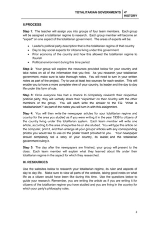 Project Totalitarism | PDF