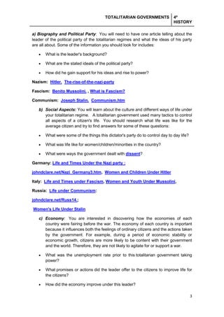 Project Totalitarism | PDF