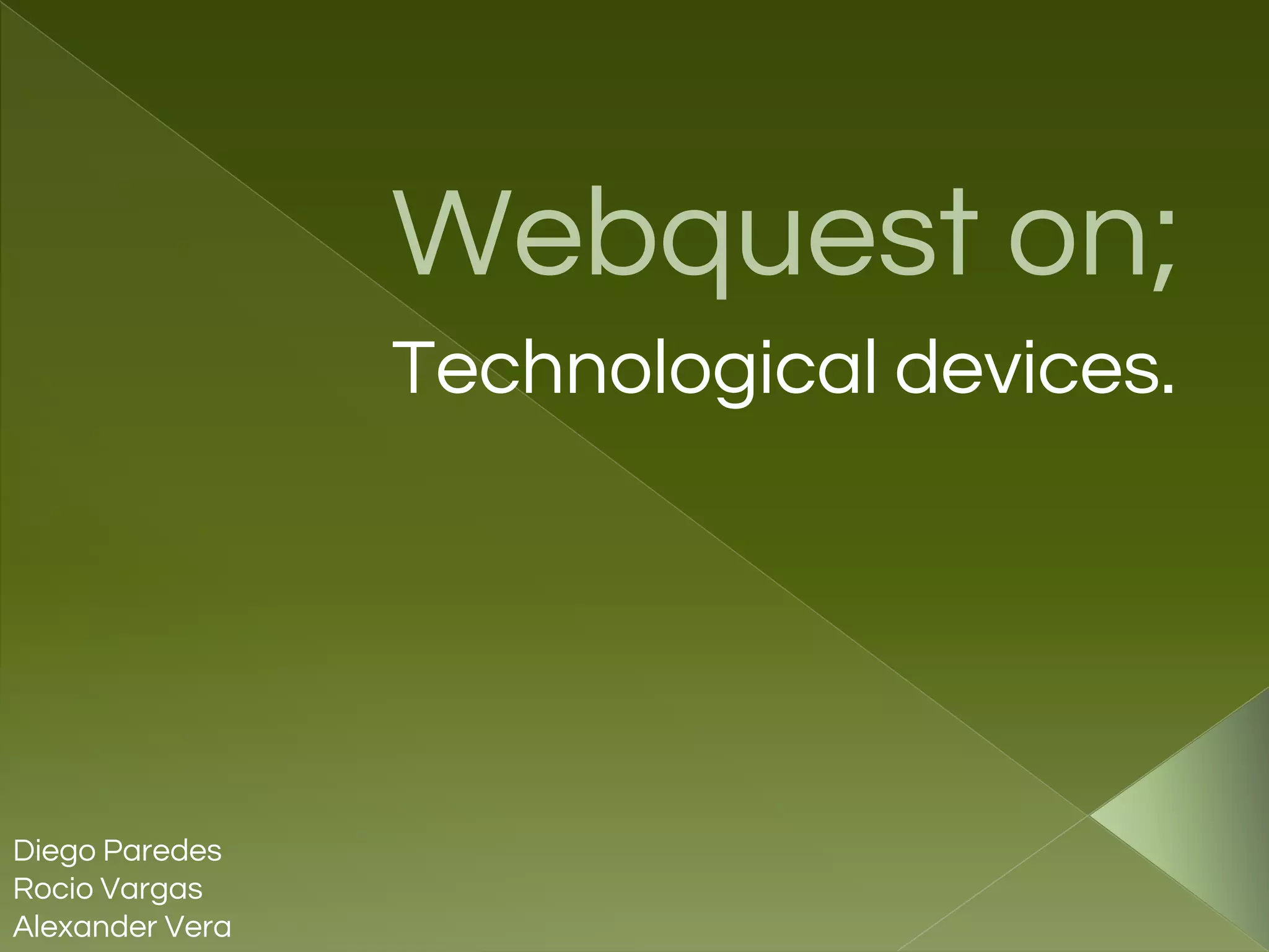 Webquest Technology | PPTX
