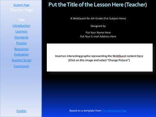 Math Webquest | PPT