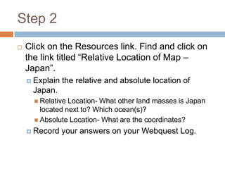 Webquest process | PPT