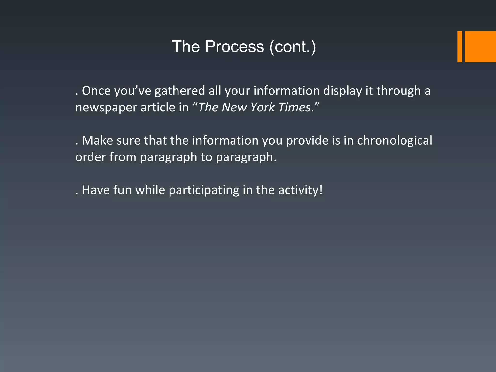 Webquest project | PPT