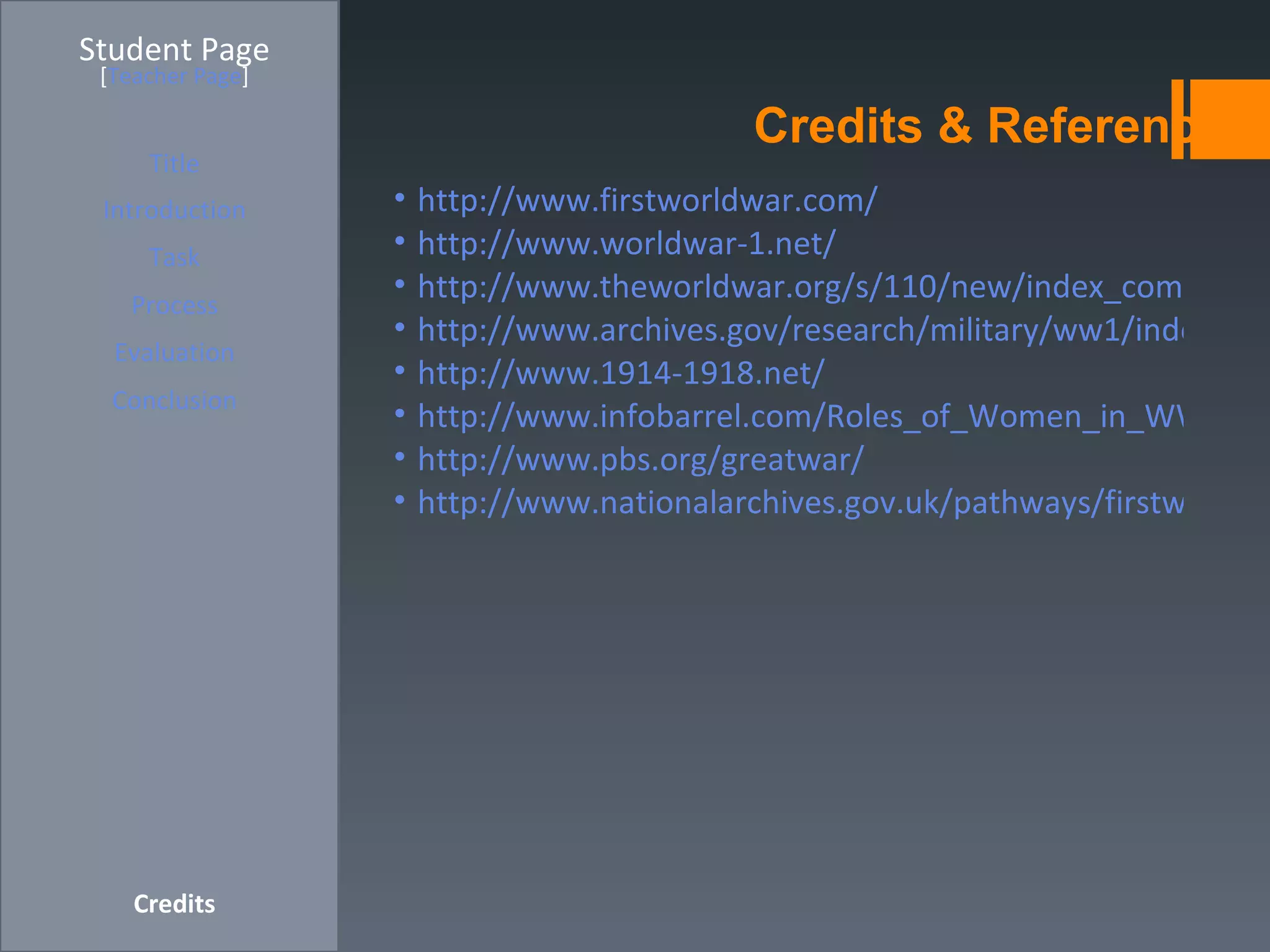 Webquest project | PPT