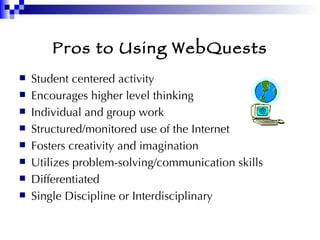 Teaching with Webquests | PPT