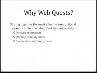 EME2040 WebQuests | PPTX