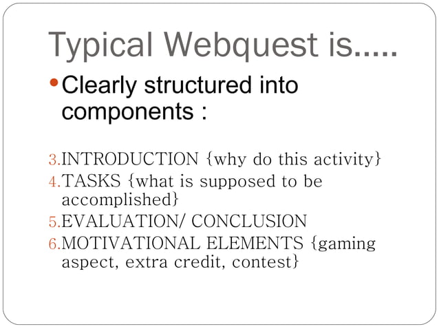 Webquests | PPT