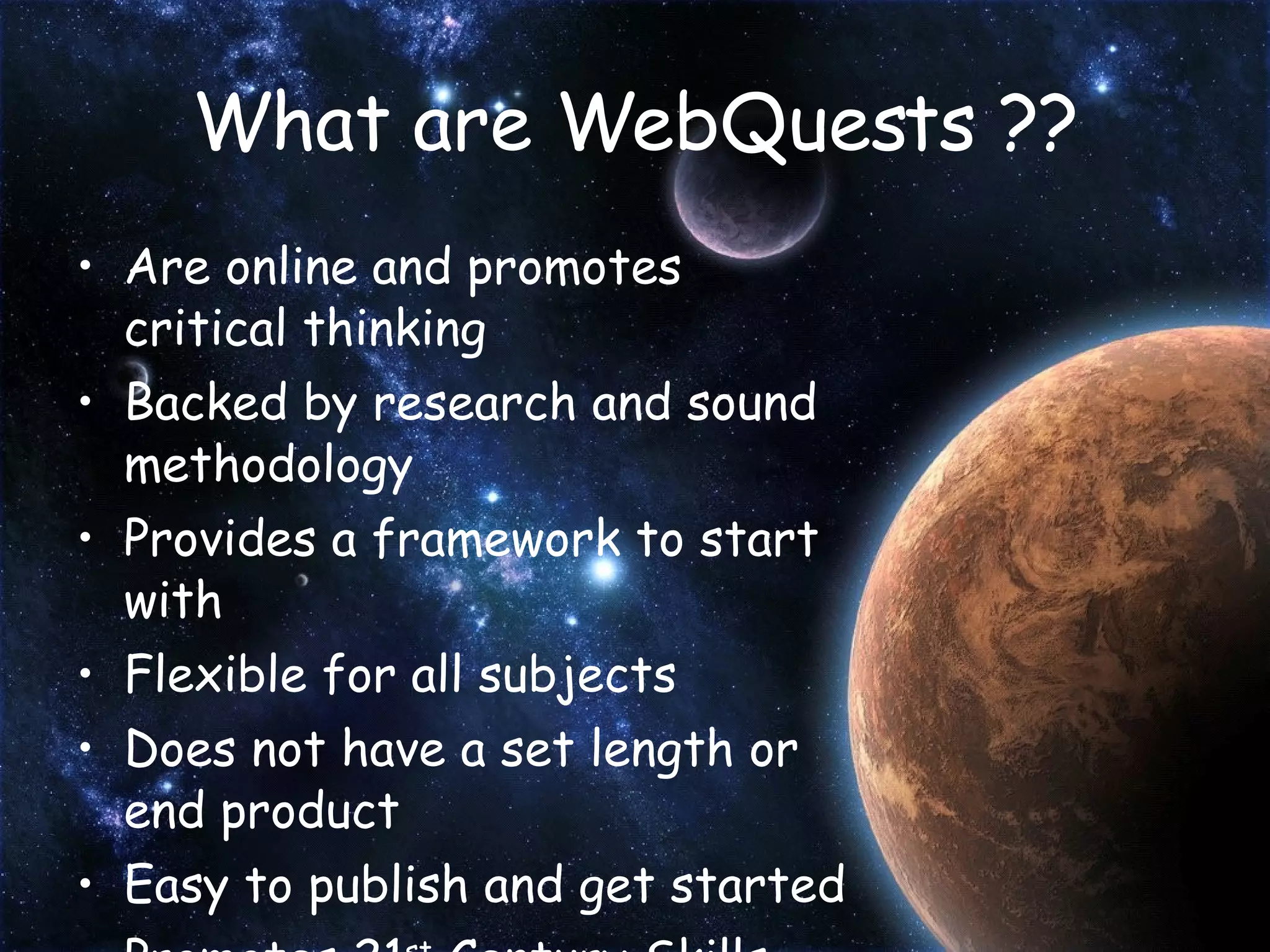 Web Quests And Beyond! | PPT