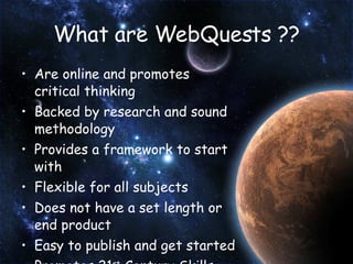 Web Quests And Beyond! | PPT