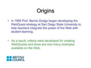 WebQuests - what are they and do we need them? | PPT