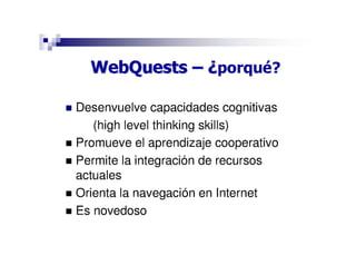 Webquests | PPT