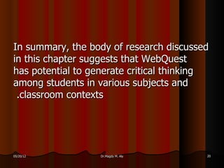 Webquests (2) | PPT
