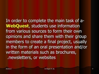 Webquests (2) | PPT