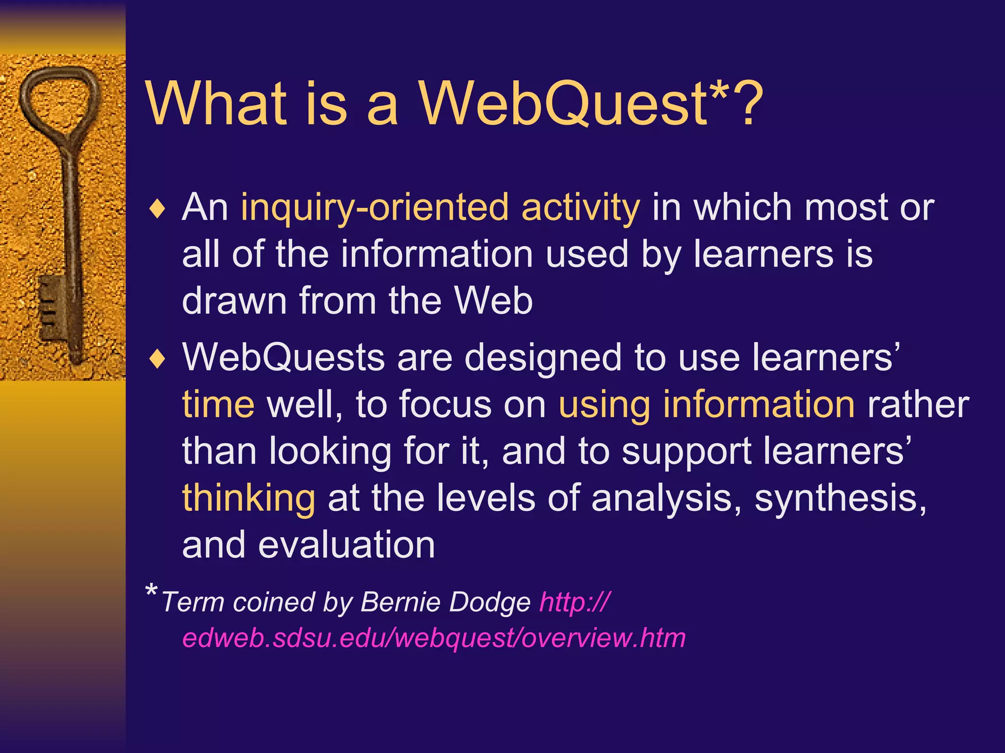 WebQuests | PPT