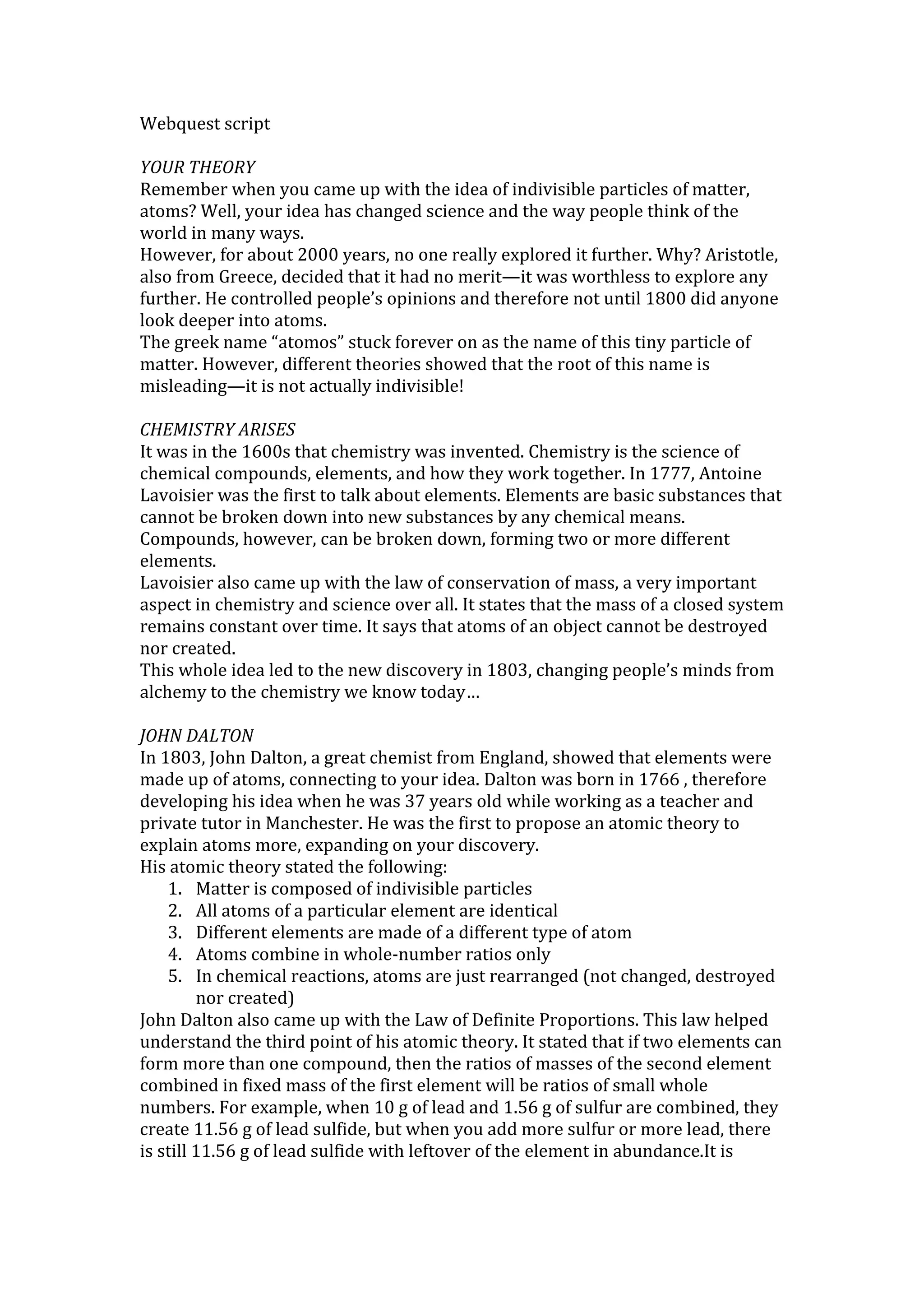 Dear Democritus... | DOCX