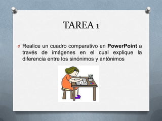 Webquest sinonimos y antonimos reglas ortograficas | PPT