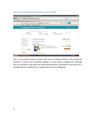 Webquest site evaluation | DOC