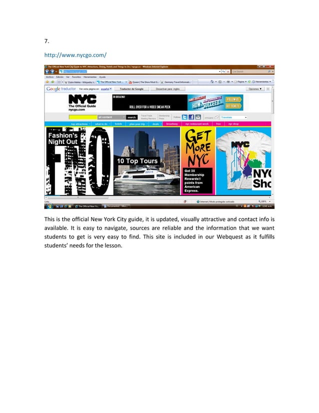 Webquest site evaluation | PDF