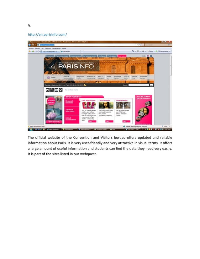 Webquest site evaluation | DOC