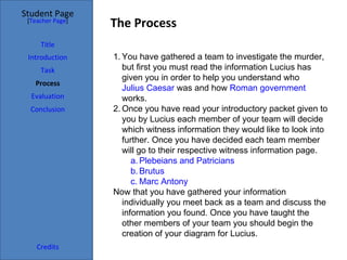 Who Killed Julius Caesar? | PPT