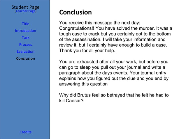 Who Killed Julius Caesar? | PPT