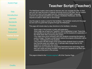 Multi-Genre Poetry Webquest | PPT