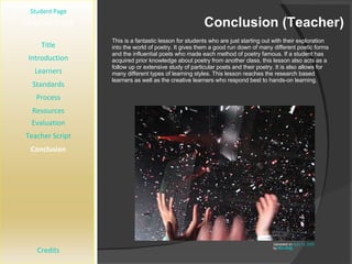 Multi-Genre Poetry Webquest | PPT