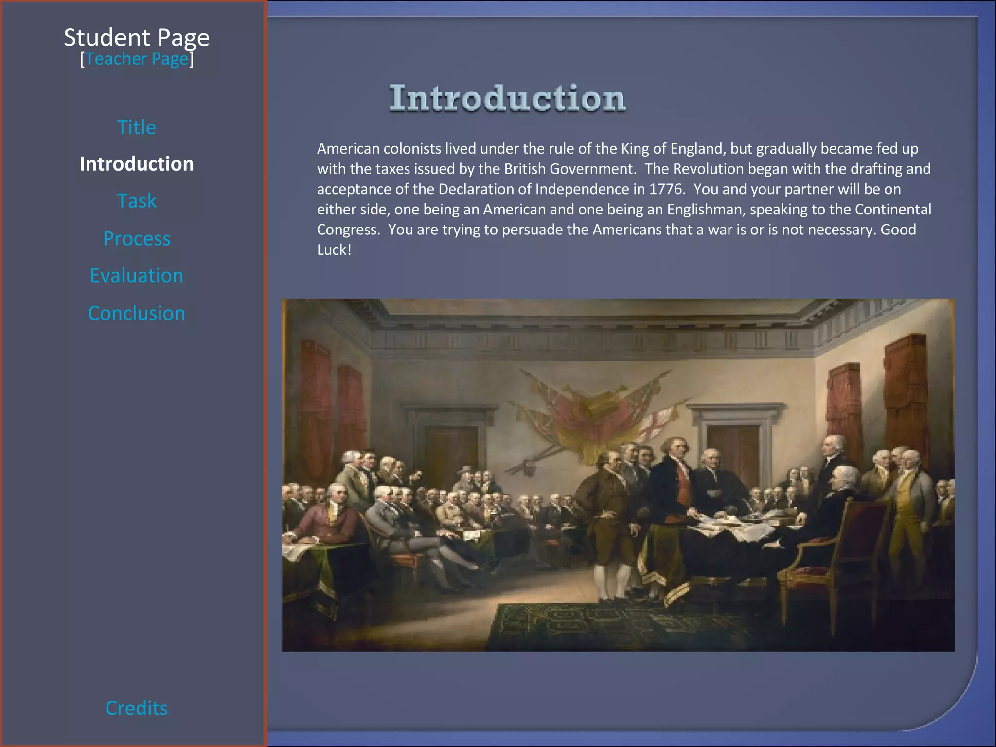 Revolutionary War Webquest | PPT